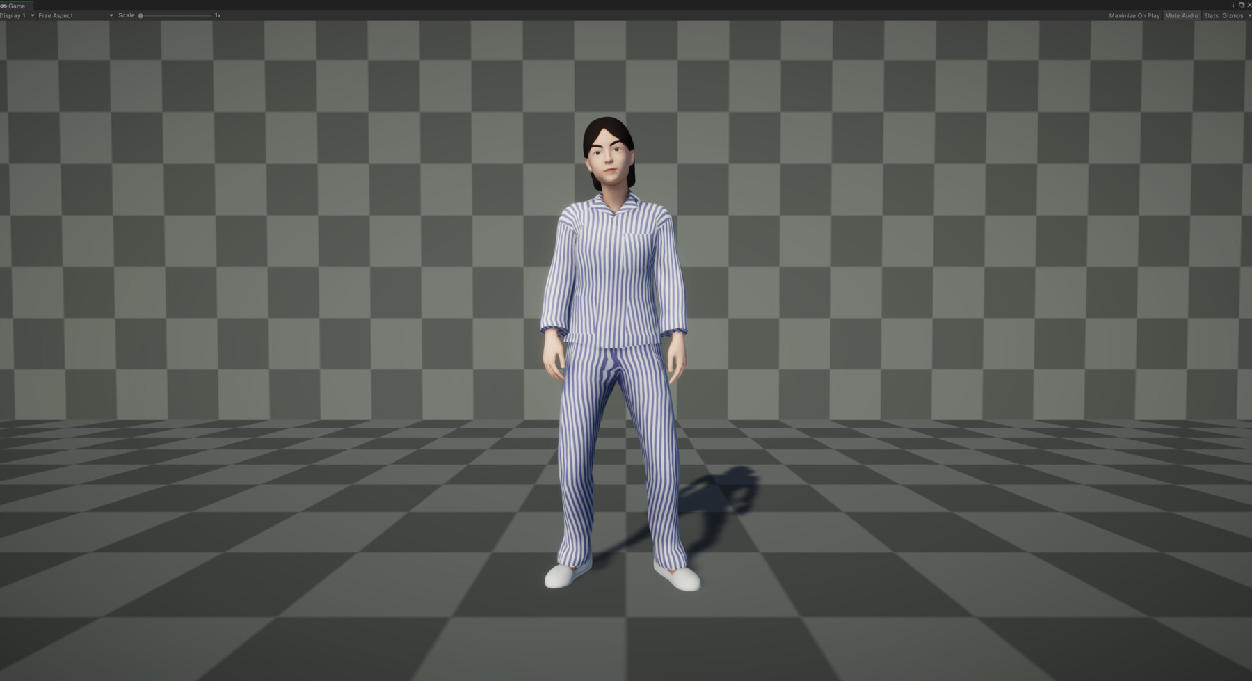 ArtStation - 3D Model - Female Patient | Game Assets