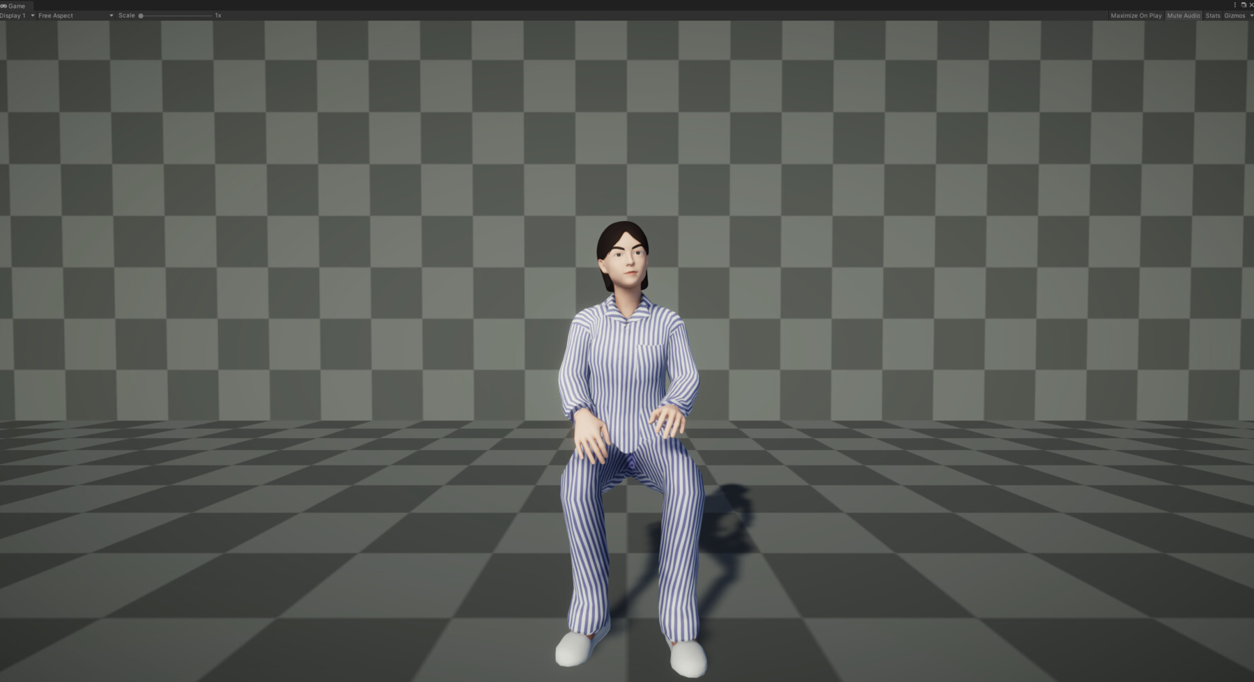 ArtStation - 3D Model - Female Patient | Game Assets