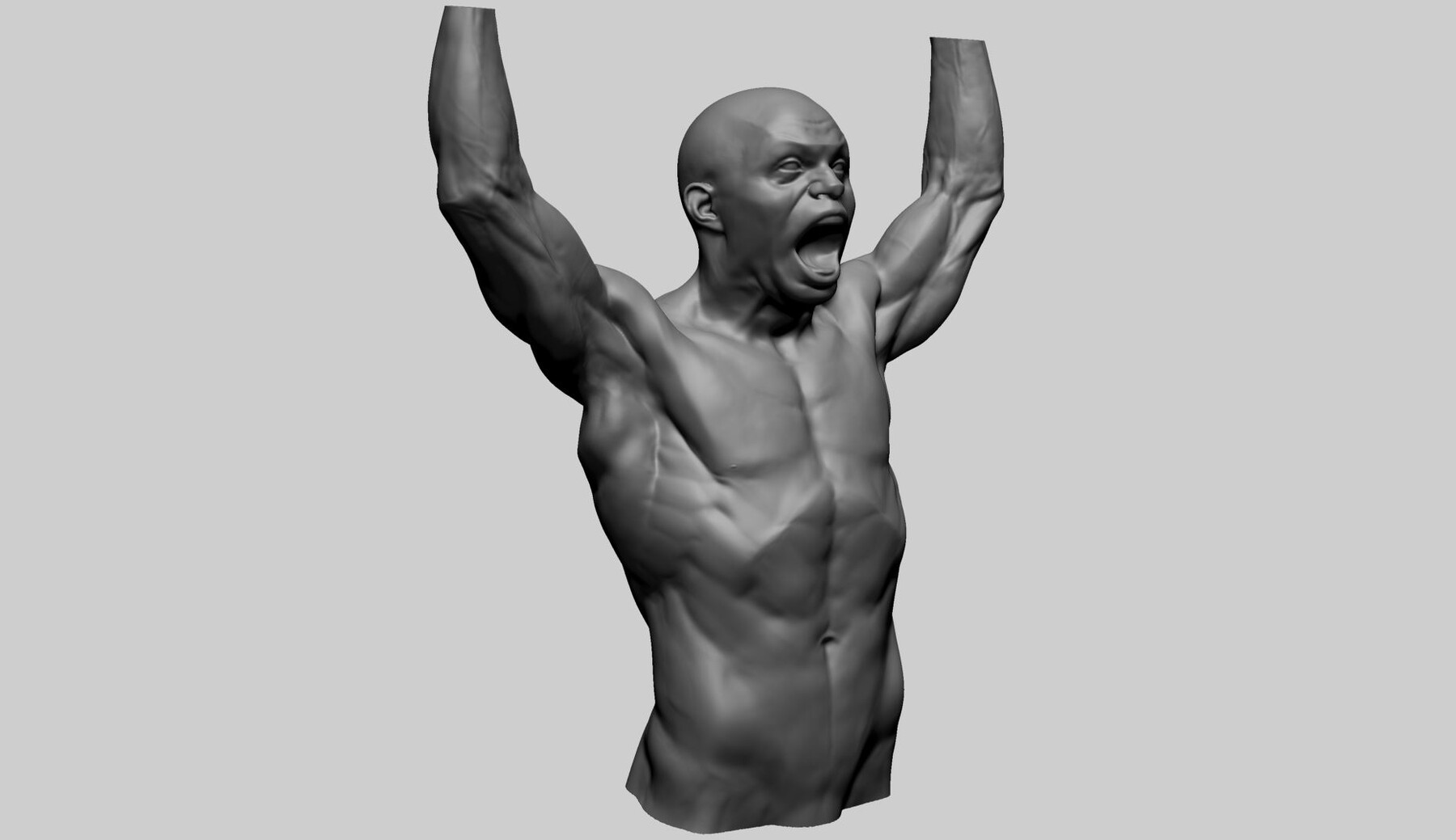 ArtStation - Male Upper Body Printable | Resources