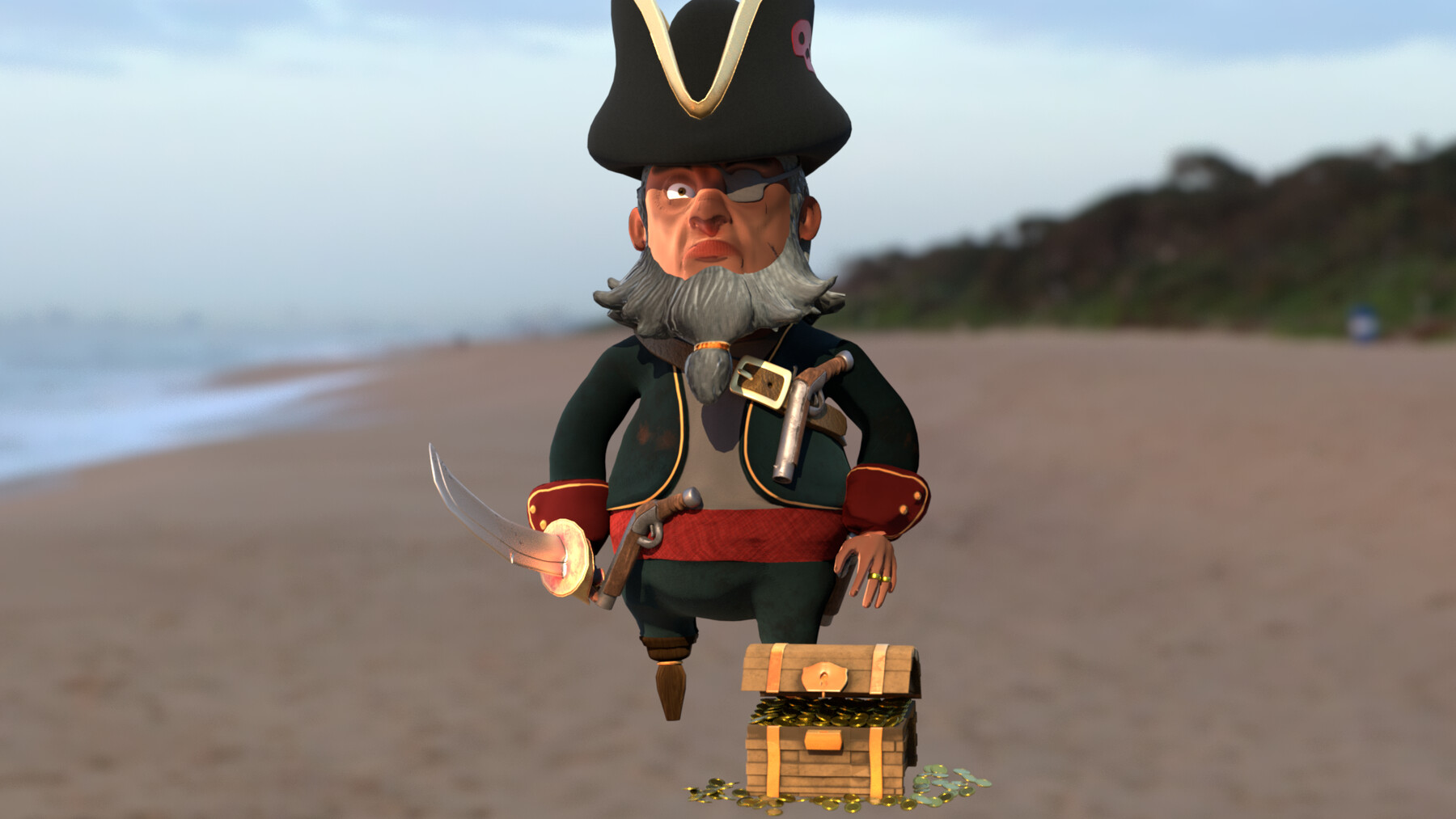 ArtStation - Pirate Cartoon | Game Assets