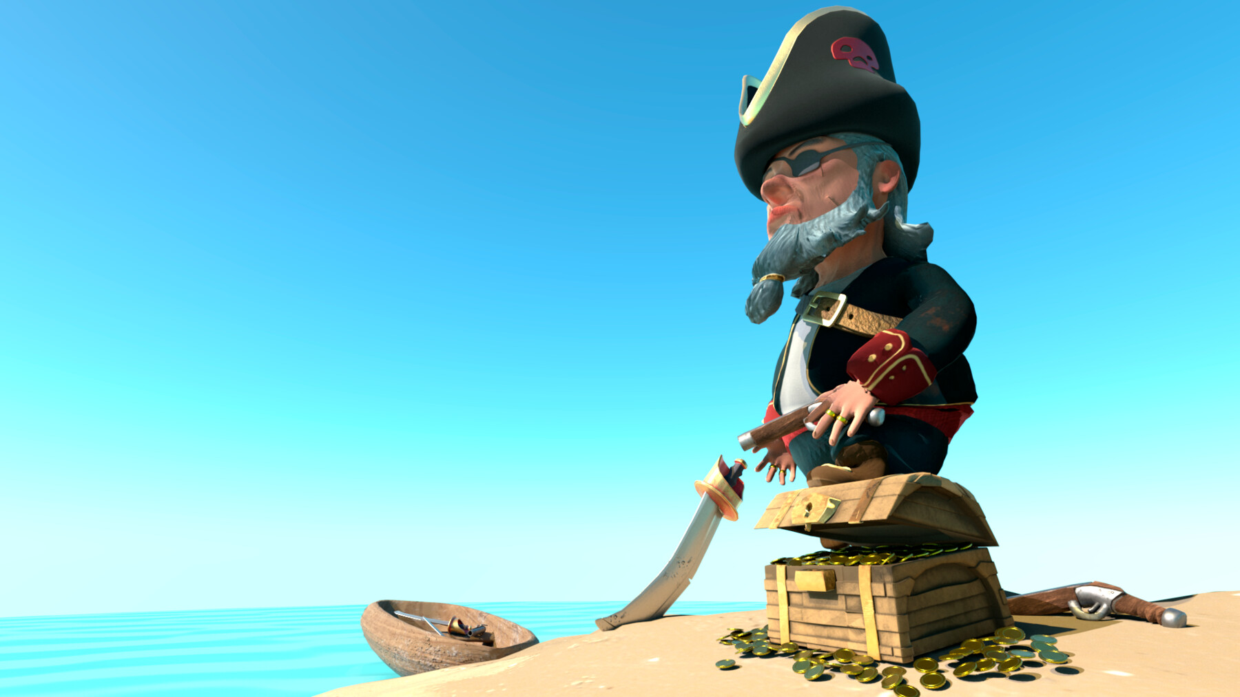 ArtStation - Pirate Cartoon | Game Assets