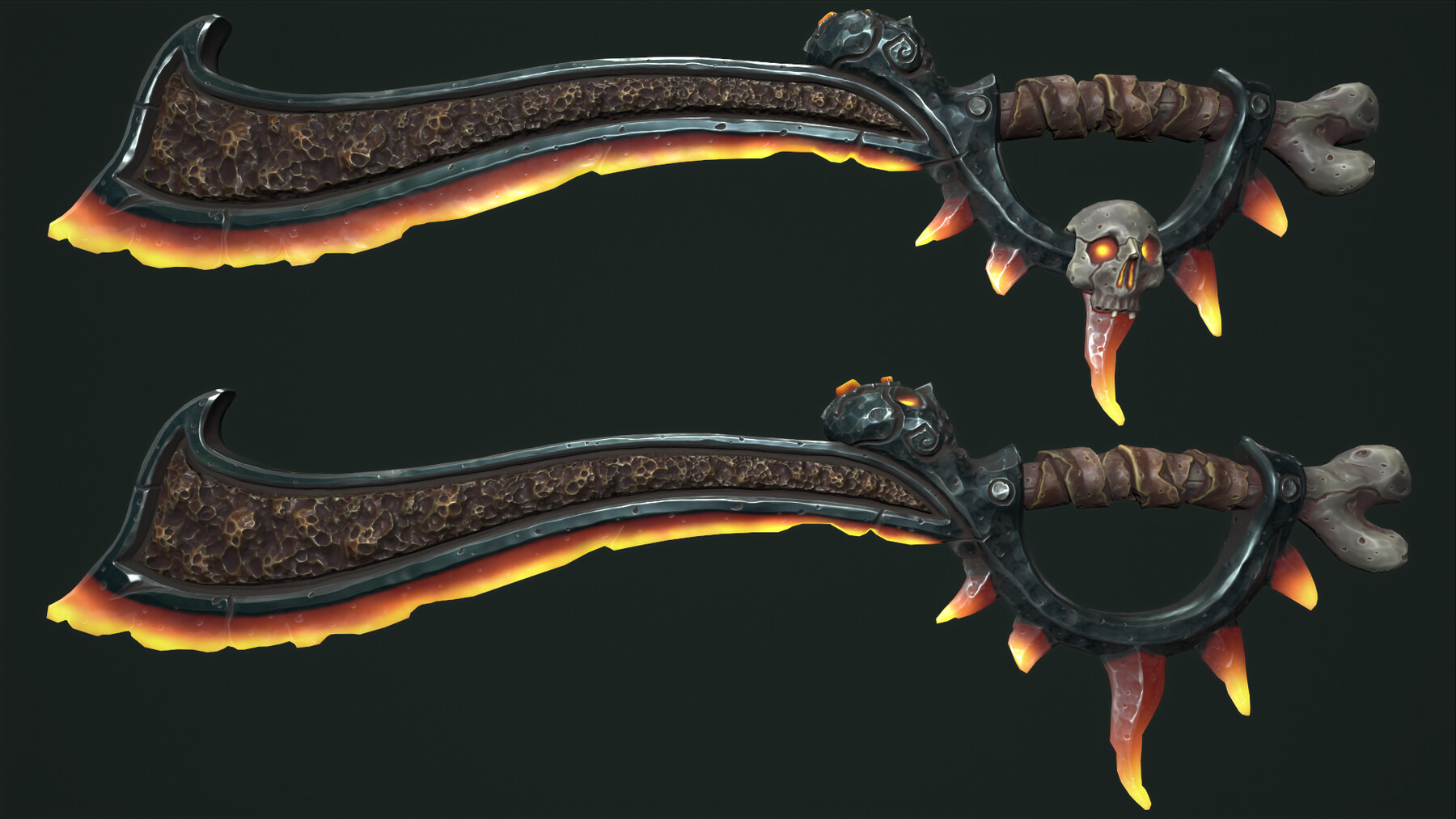 ArtStation - Fantasy undead weapons collection | Game Assets
