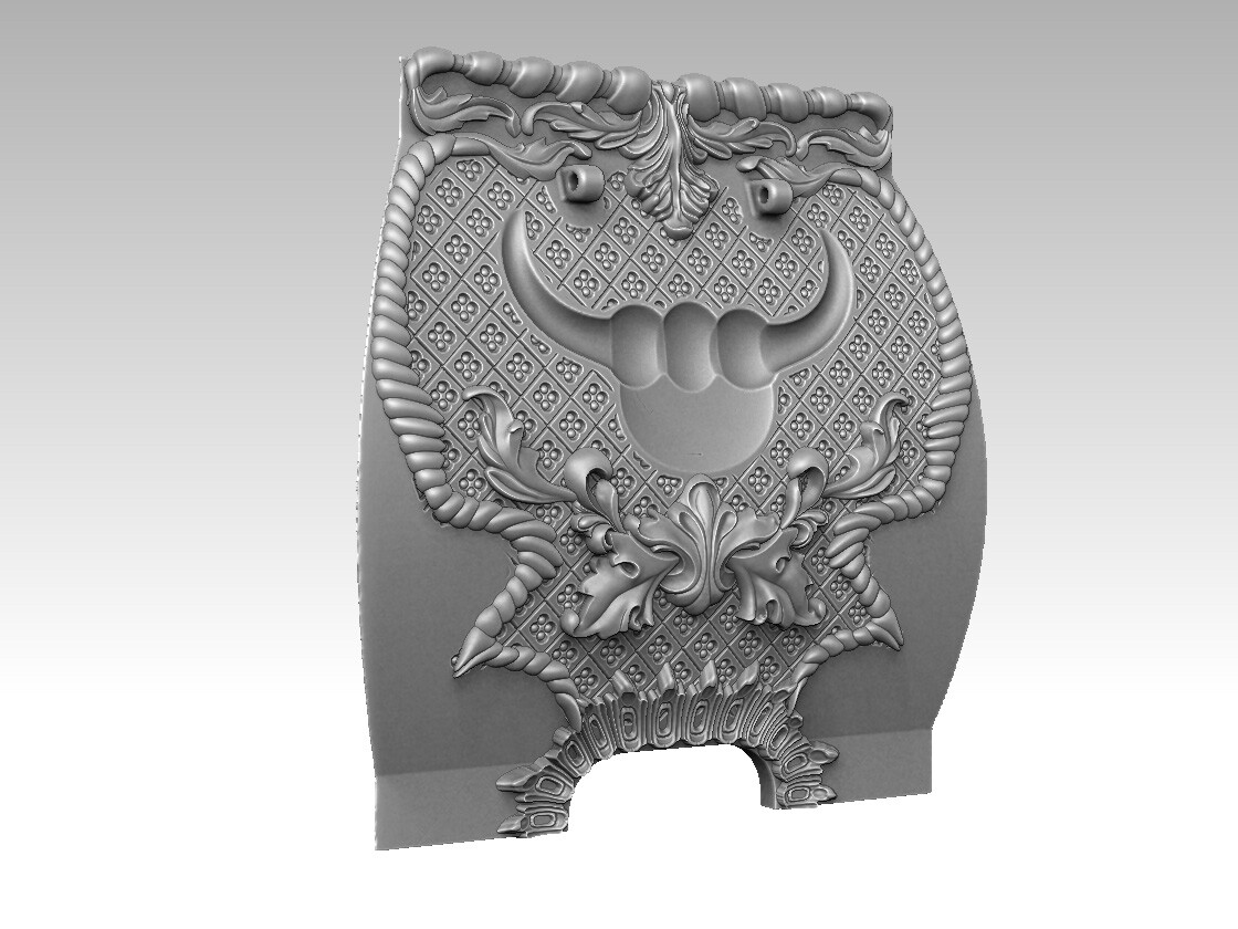 ArtStation - 3D model for CNC machines brazier casting | Resources