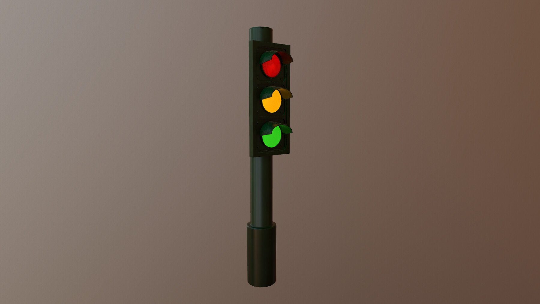 ArtStation - Traffic Light free | Game Assets