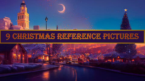 ArtStation - 9 Christmas Decorations Reference Pictures | Artworks