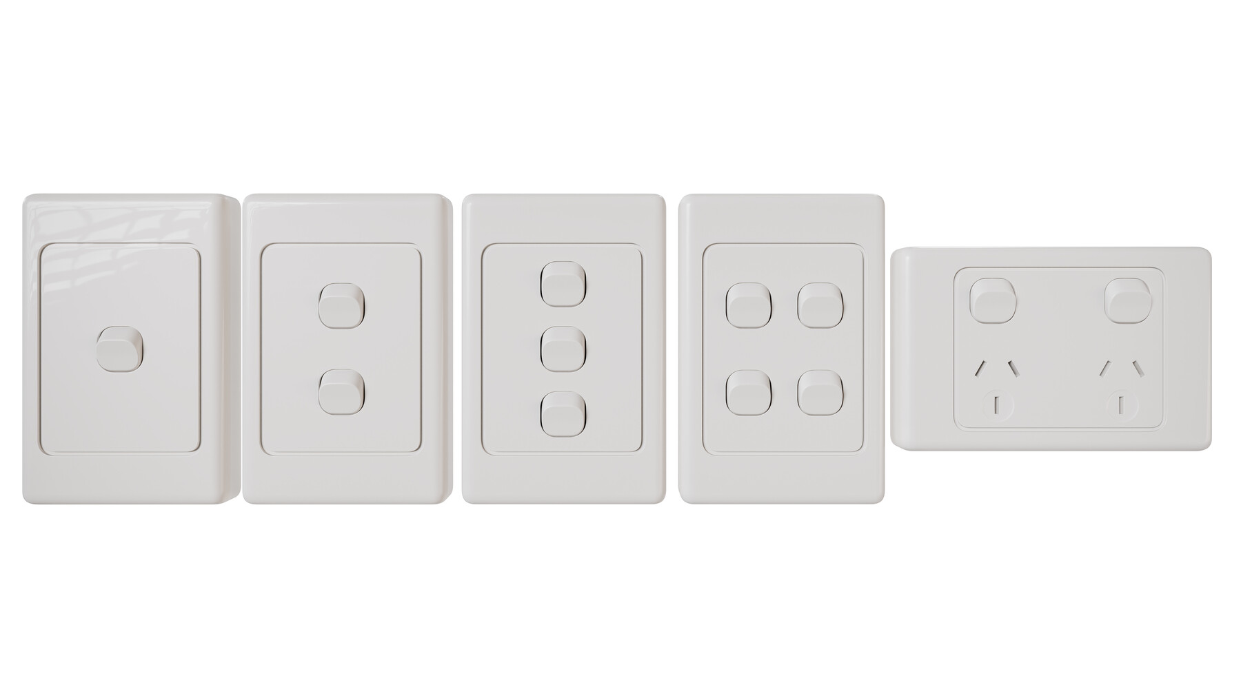 ArtStation - Light Switches and Power Point Model Pack | Resources