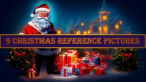 ArtStation - 9 Christmas Decorations Reference Pictures | Artworks