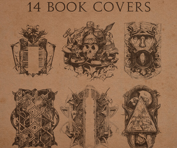 ArtStation - Potion Book Graphic Pack | Game Assets