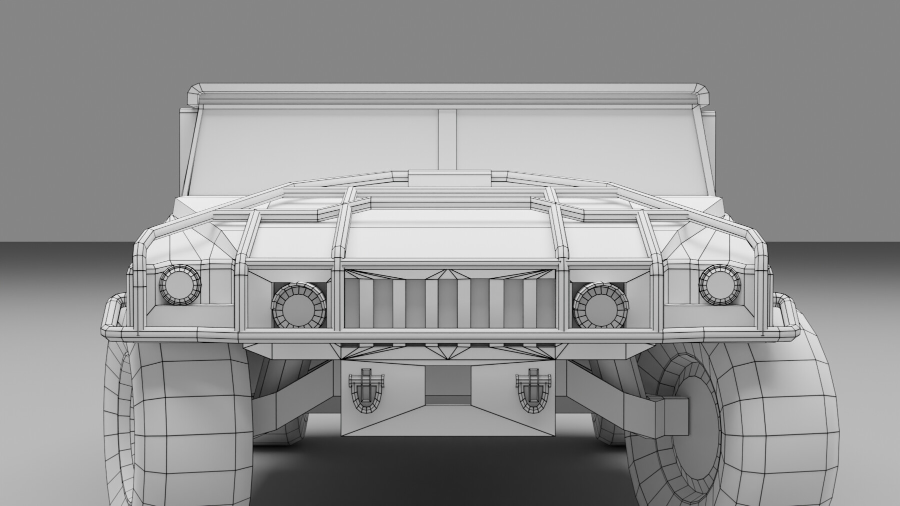 ArtStation - Humvee | Game Assets