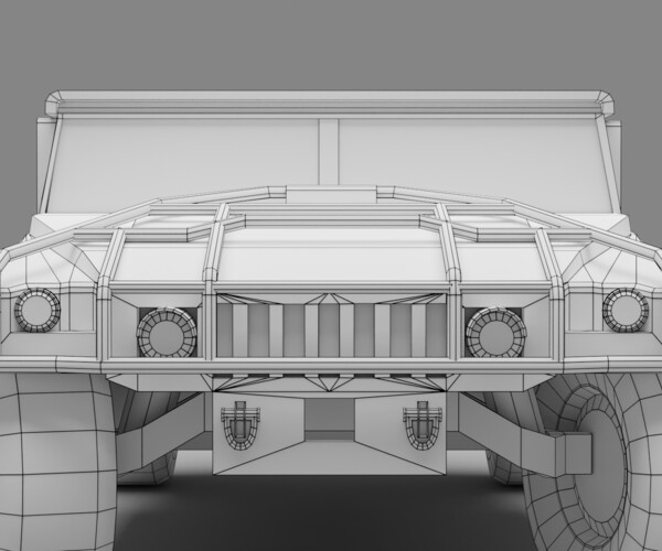 ArtStation - Humvee | Game Assets