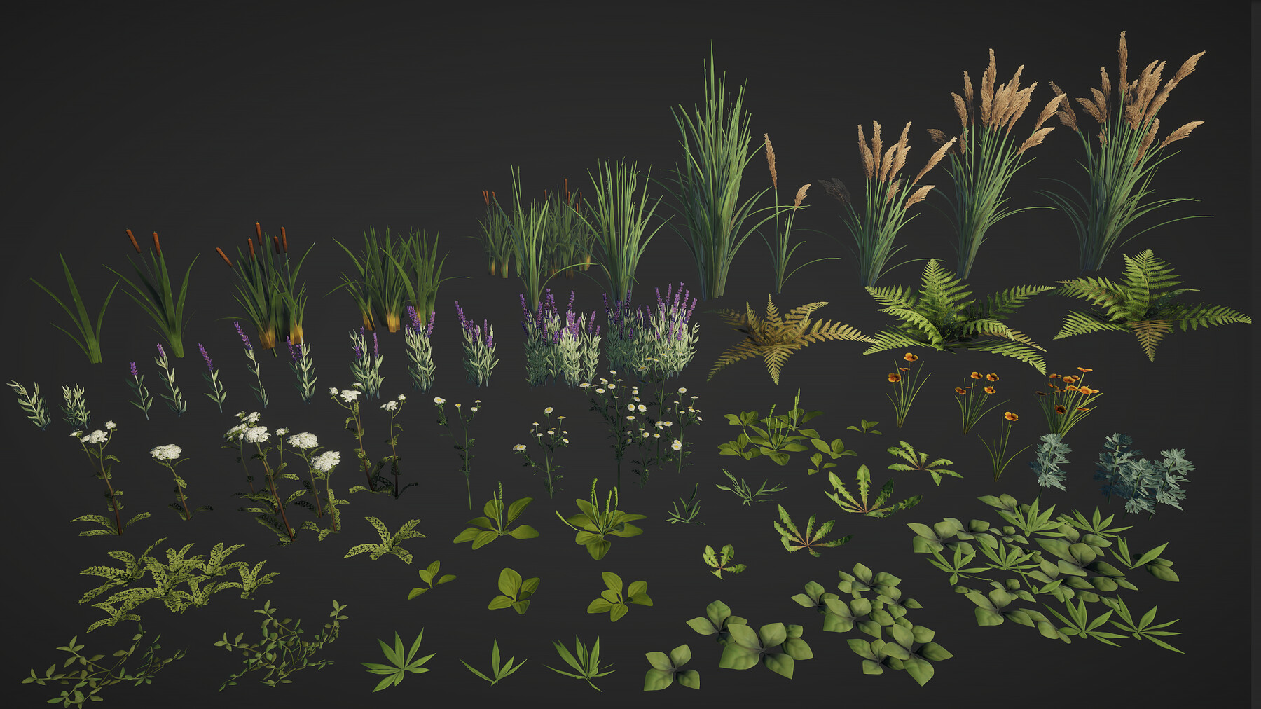 ArtStation - Grass Field Pack | Game Assets