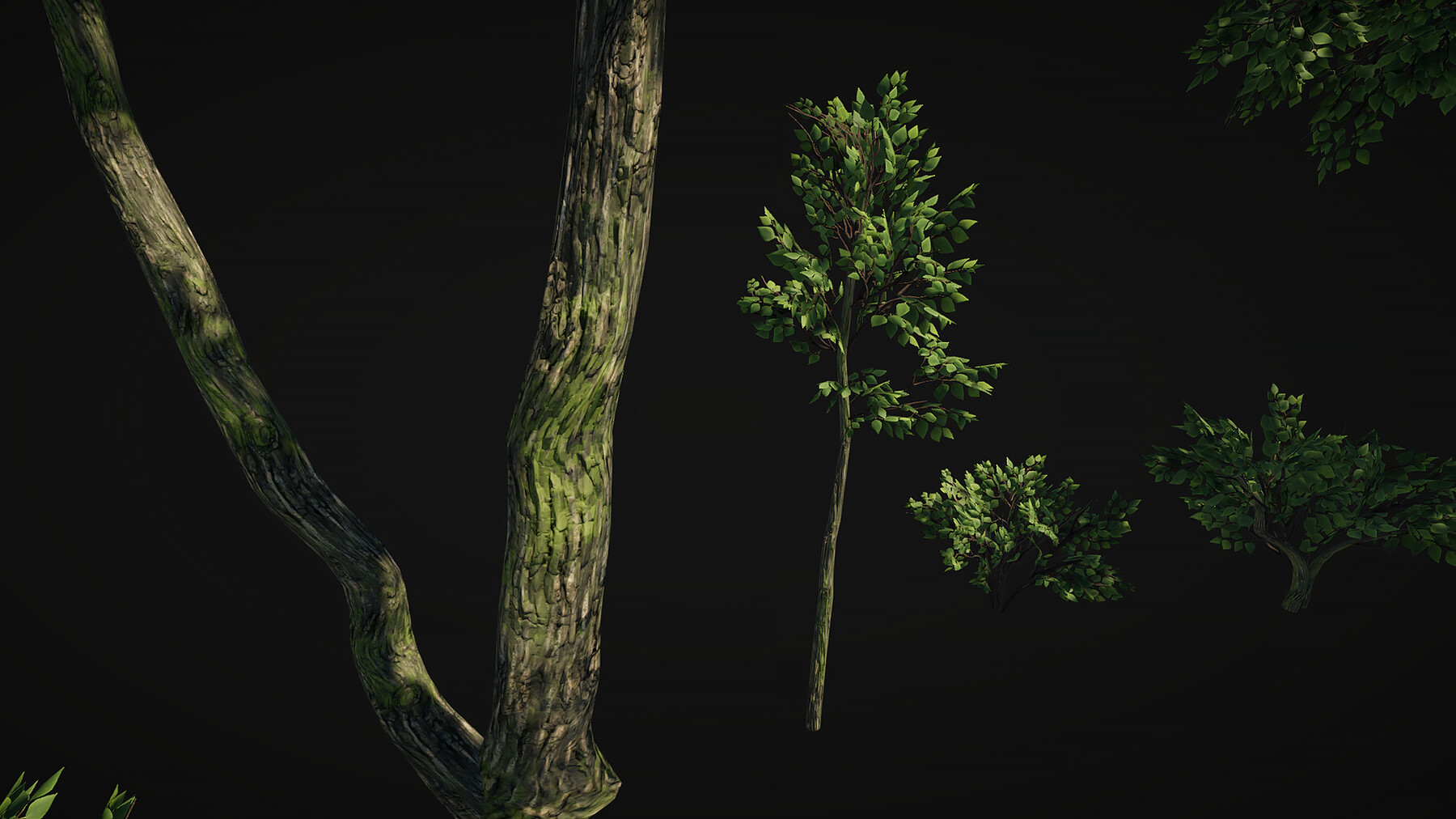 ArtStation - Stylized Birch Trees | Game Assets