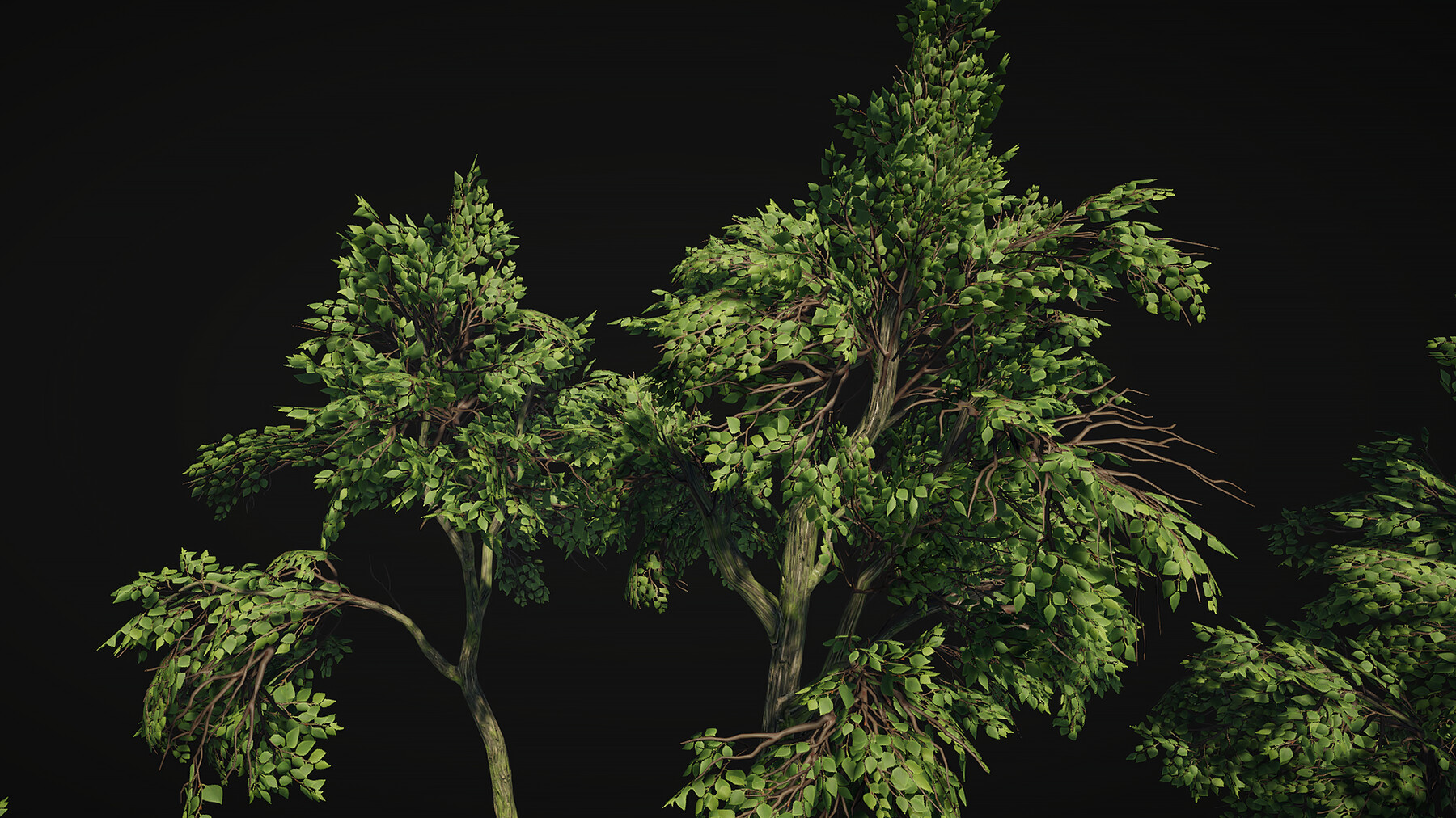 ArtStation - Stylized Birch Trees | Game Assets