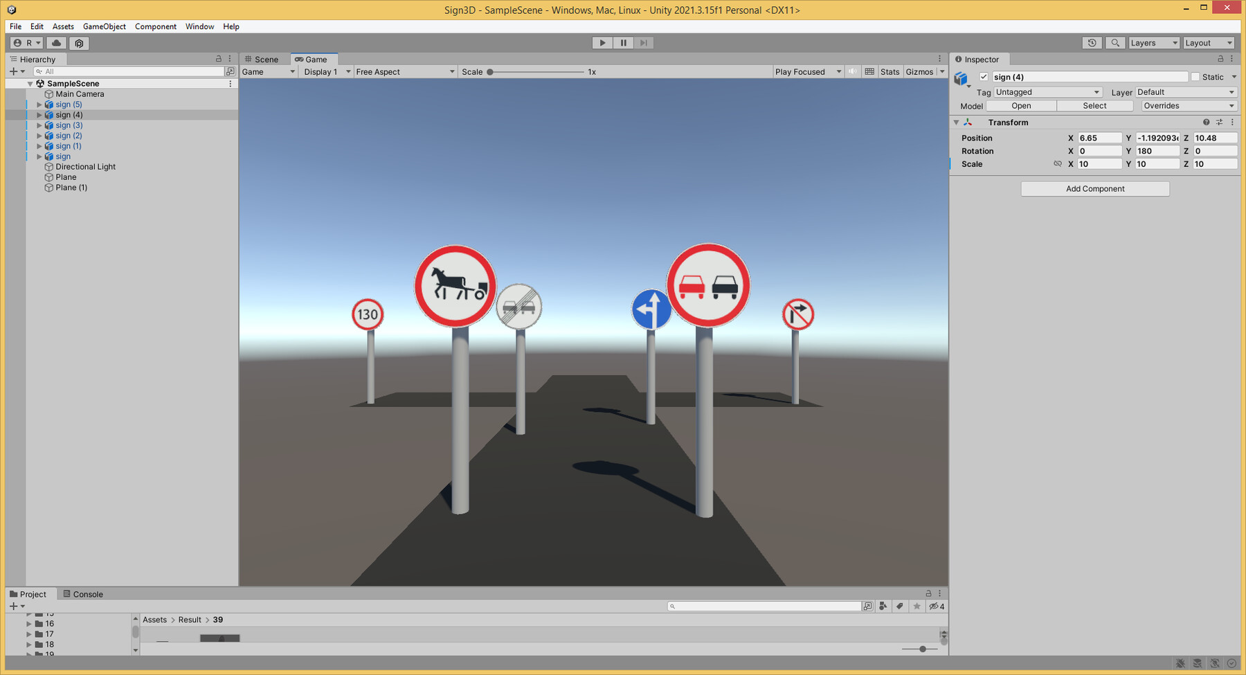 ArtStation - Road signs | Game Assets