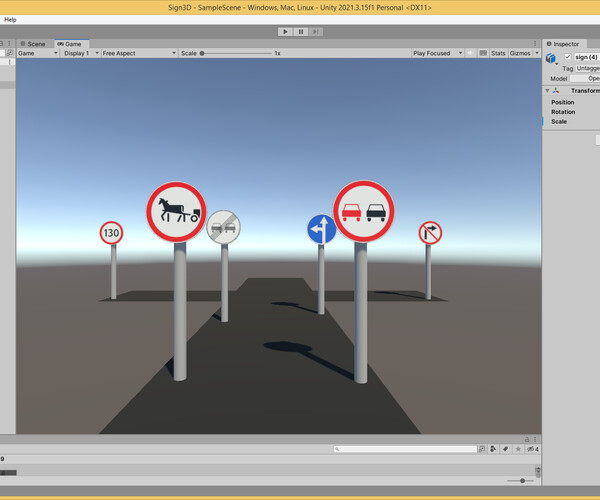 ArtStation - Road signs | Game Assets