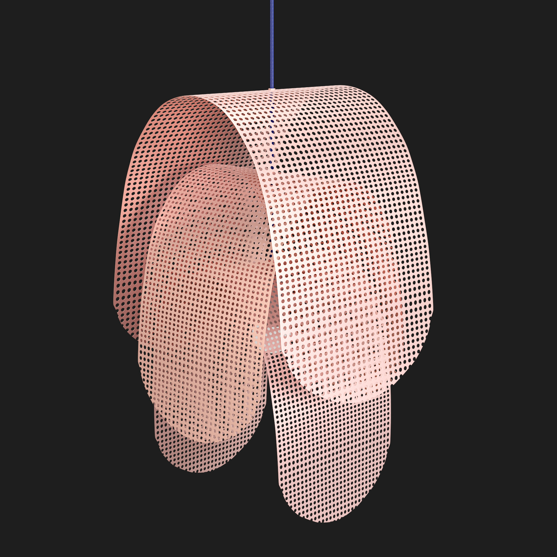 ArtStation - Perforated Metal Pendant Light | Resources