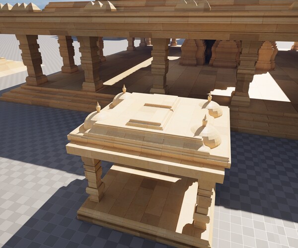 ArtStation - Temple Kitbash 3D KIT | Resources