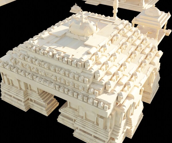 ArtStation - Temple Kitbash 3D KIT | Resources