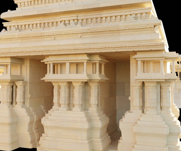 ArtStation - Temple Kitbash 3D KIT | Resources