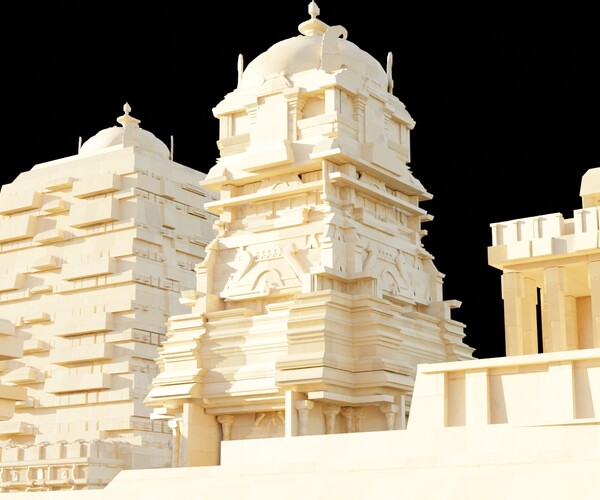 ArtStation - Temple Kitbash 3D KIT | Resources