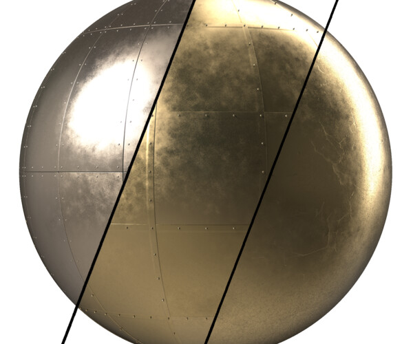 ArtStation - Metal Materials 7- Metal panels, Pbr 4k Seamless | Resources