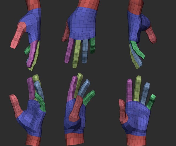 ArtStation - Stylized Lowpoly Female Basemesh | Resources