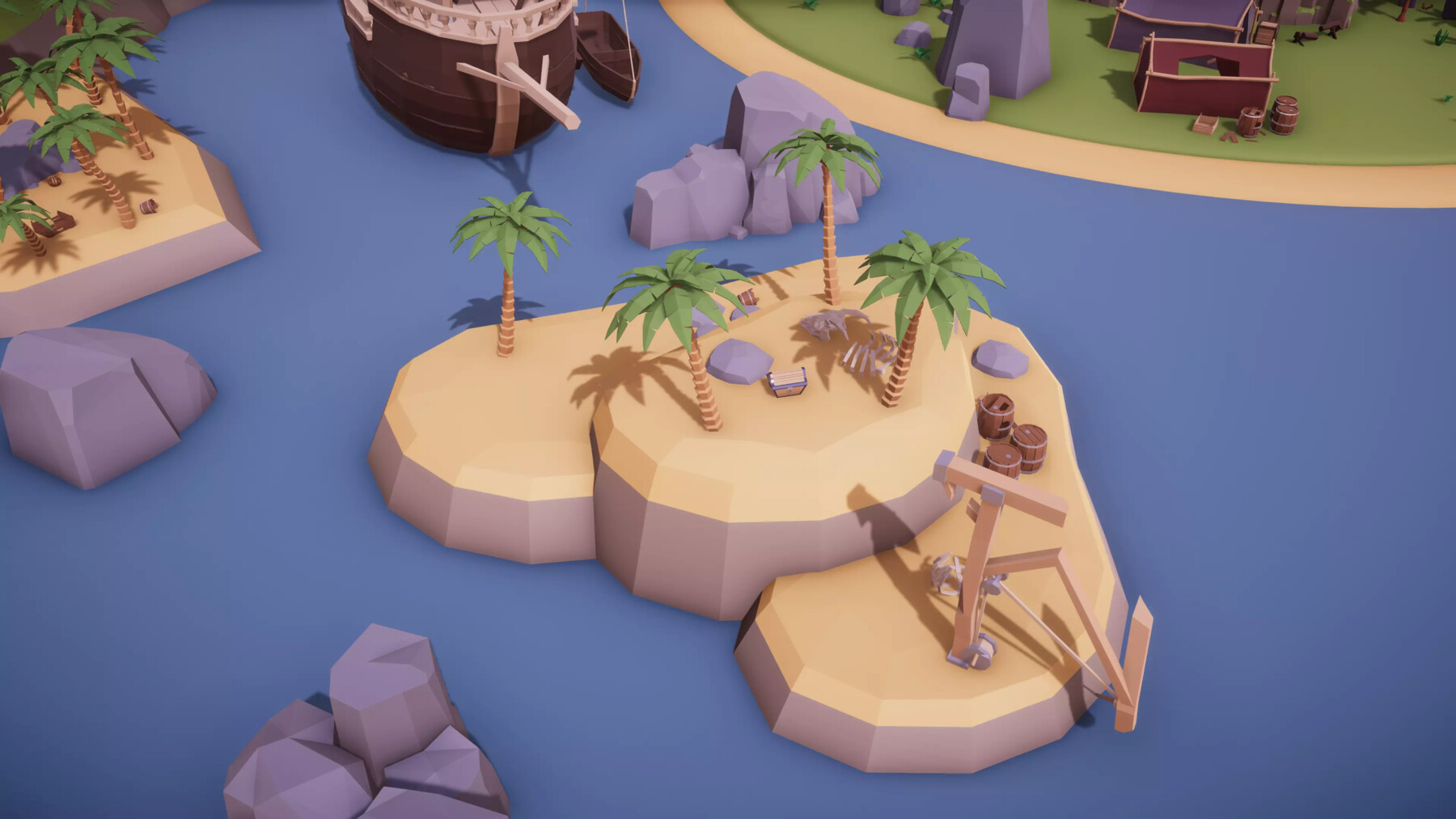 ArtStation - Low Poly Island Mega Pack RG | Game Assets