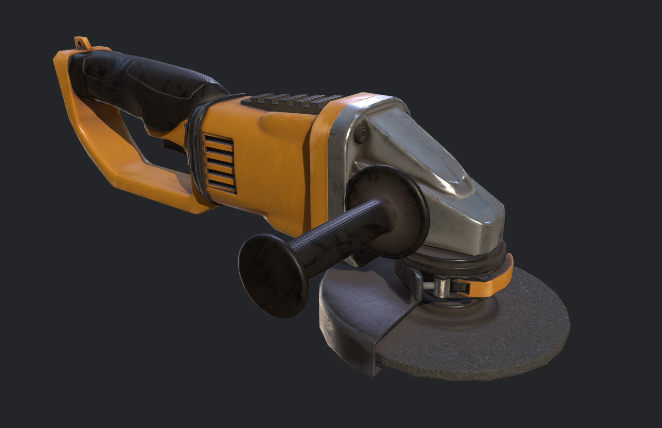 ArtStation - Angle Grinder no brand | Game Assets