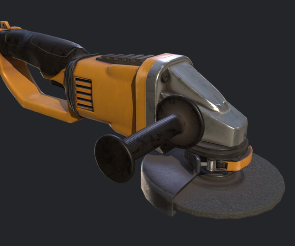 ArtStation - Angle Grinder no brand | Game Assets