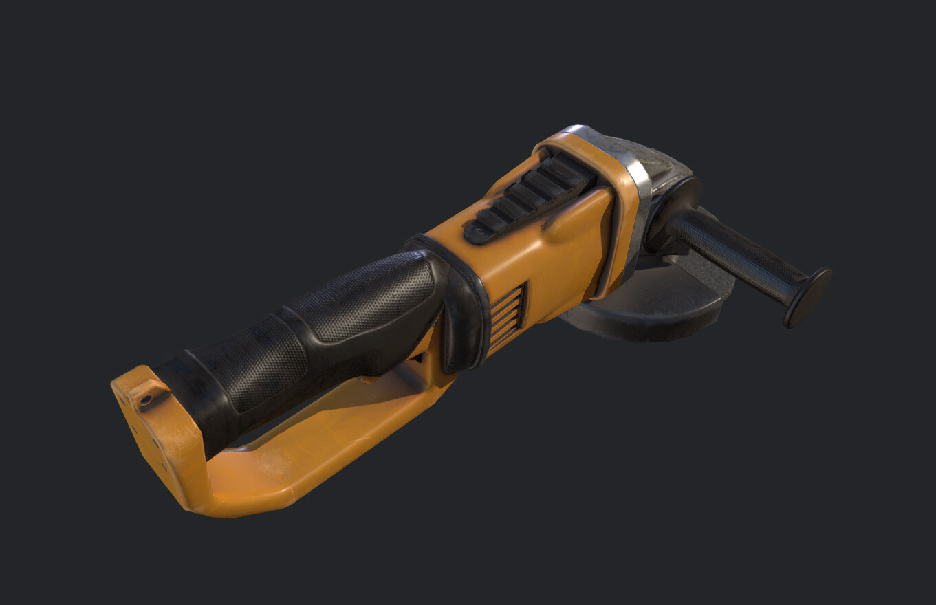 ArtStation - Angle Grinder no brand | Game Assets