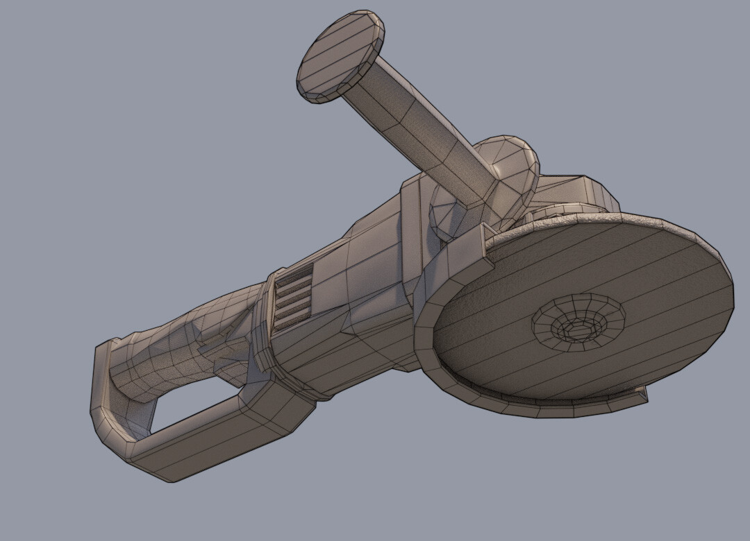 ArtStation - Angle Grinder no brand | Game Assets