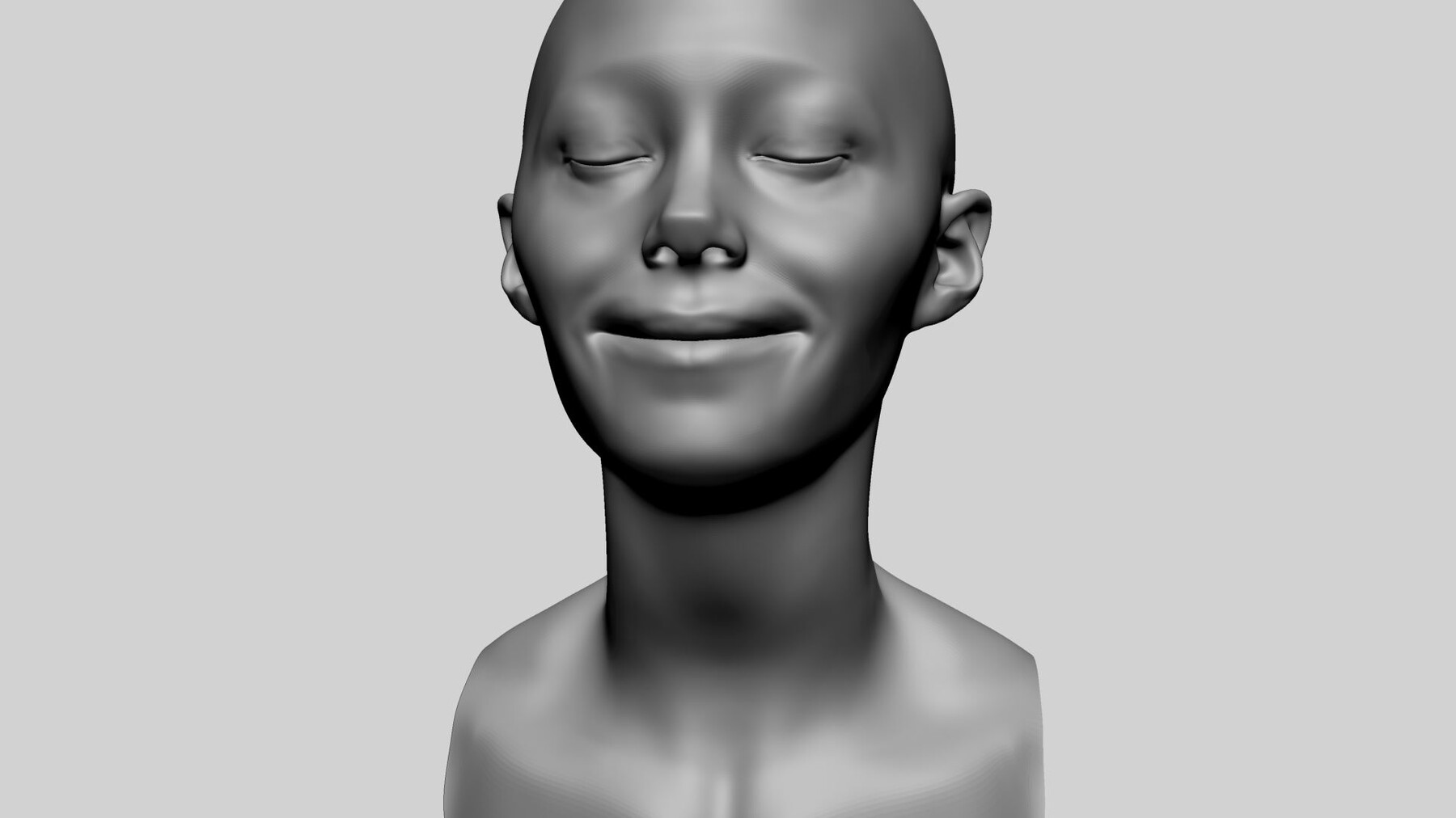 ArtStation - Female Head Basemesh - Expressions | Resources