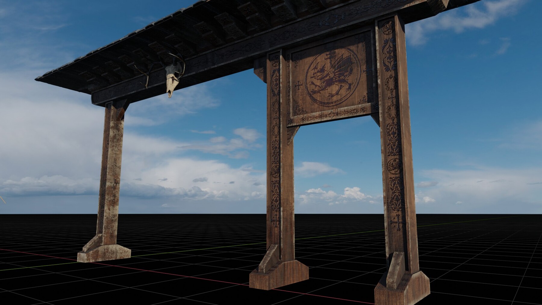 ArtStation - Stoker's Dracula Collection - Borgo Pass: The Dragon Arch ...