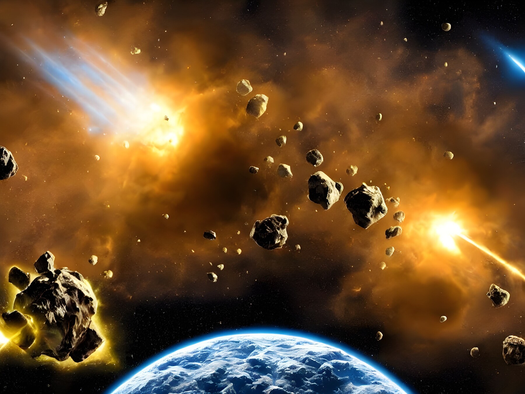 ArtStation - Explosion in Open Space pack | Artworks