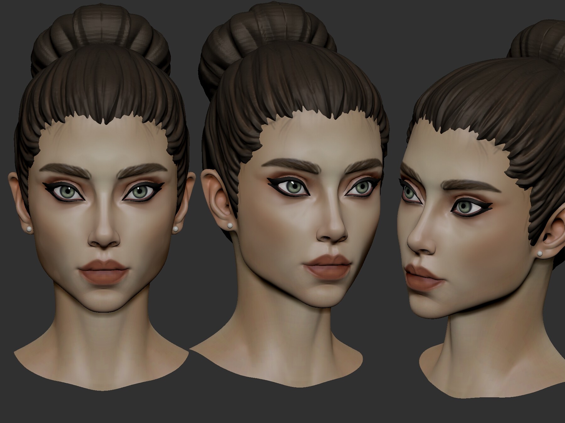 ArtStation - female head3 (Ariana) | Resources