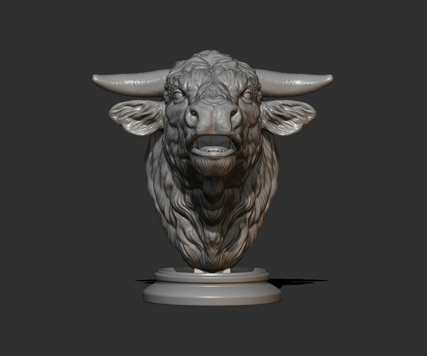 ArtStation - Bull bellows | Resources