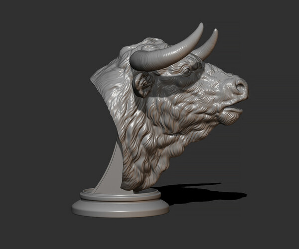ArtStation - Bull bellows | Resources