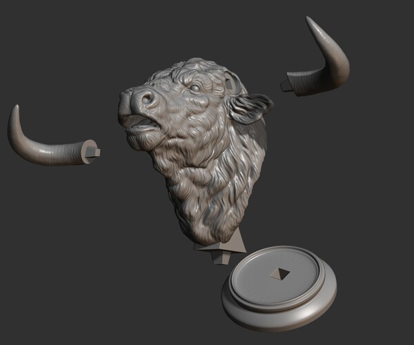 ArtStation - Bull bellows | Resources