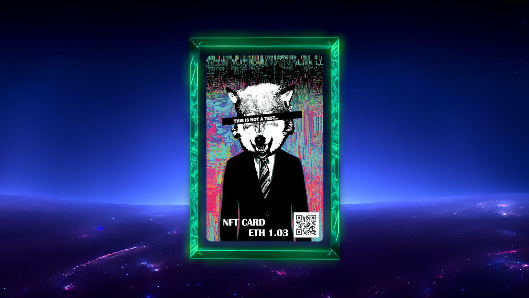 ArtStation - 3D NFT Card Template V5 | Artworks