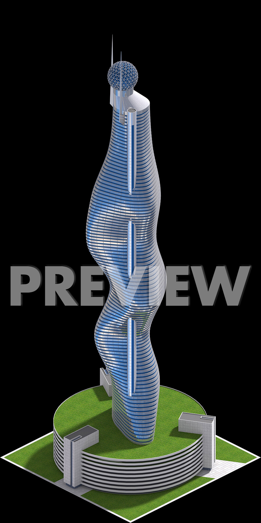 ArtStation - Architecture (Tile#0028, 1x1) – Dimetric Projection ...