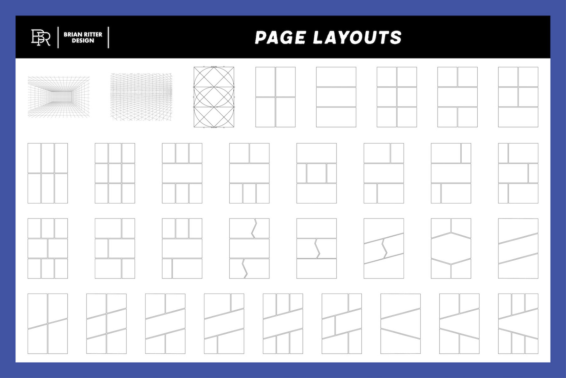 ArtStation - Comic Builder For Procreate | Brushes