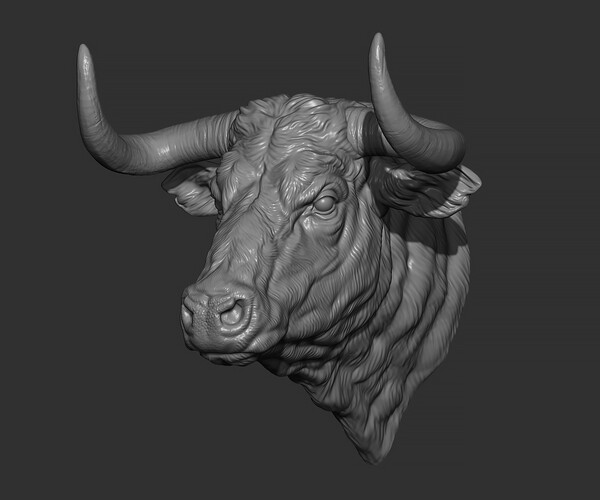 ArtStation - Bull head | Resources