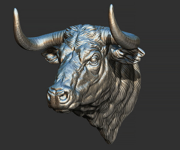 ArtStation - Bull head | Resources