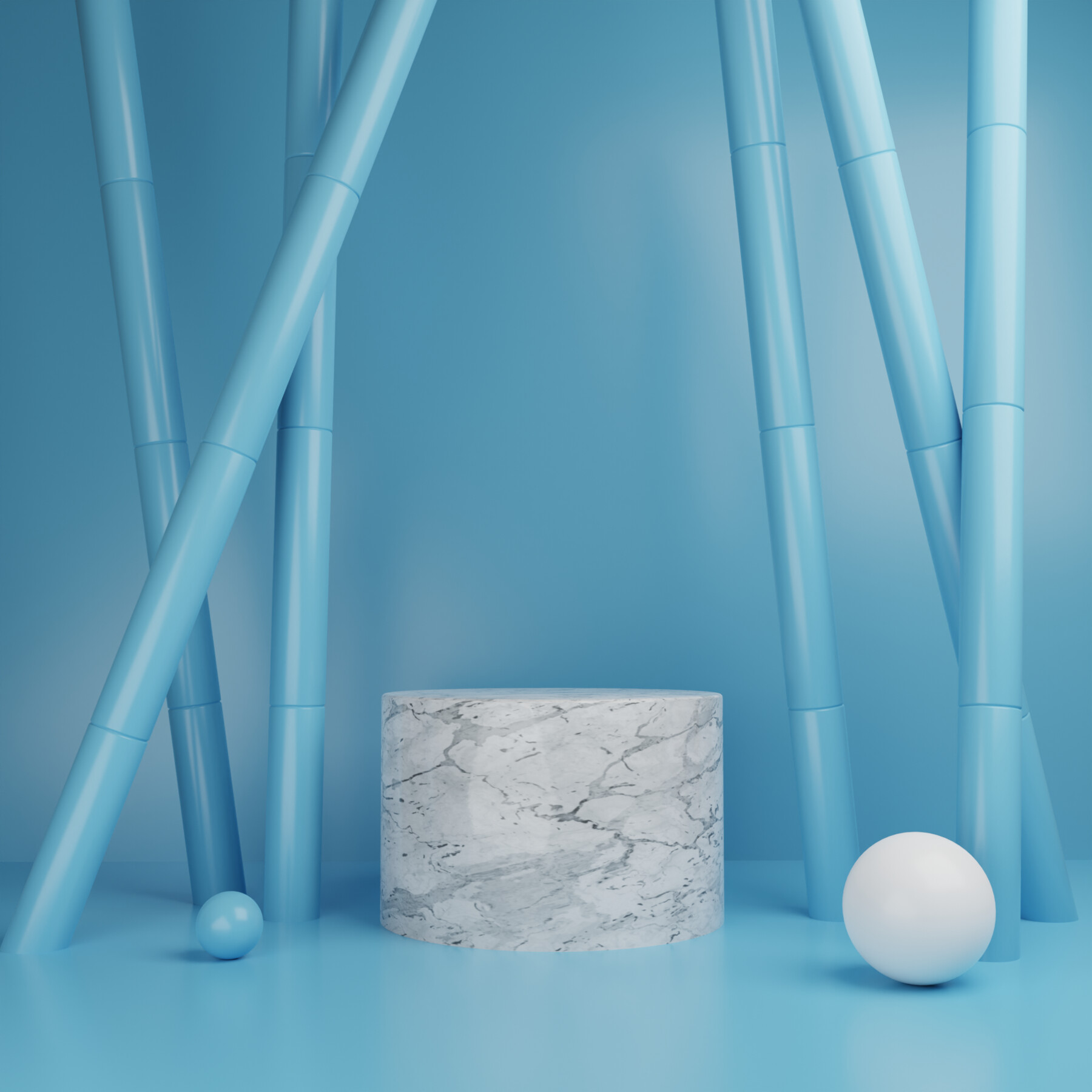 ArtStation - 3d rendering of pastel color backdrop blender 3.x | Resources