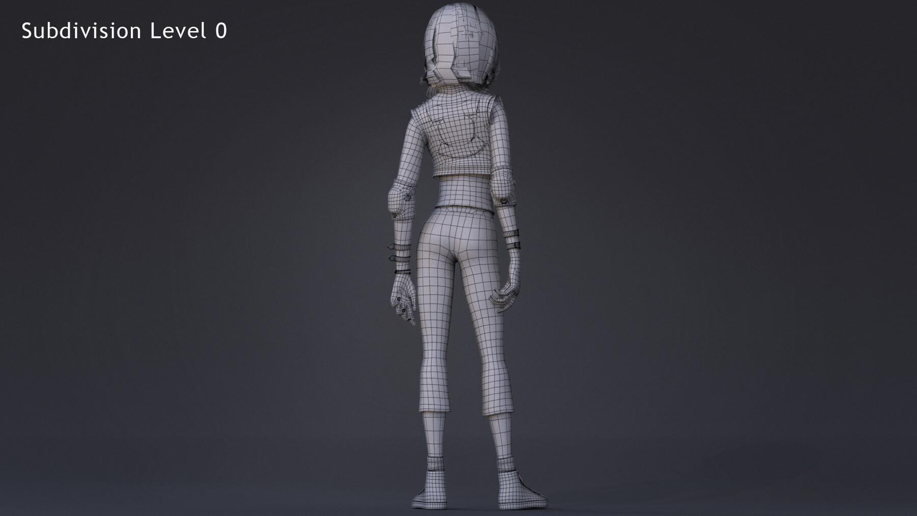 ArtStation - Violet Cartoon character with 2 outfit | Game Assets