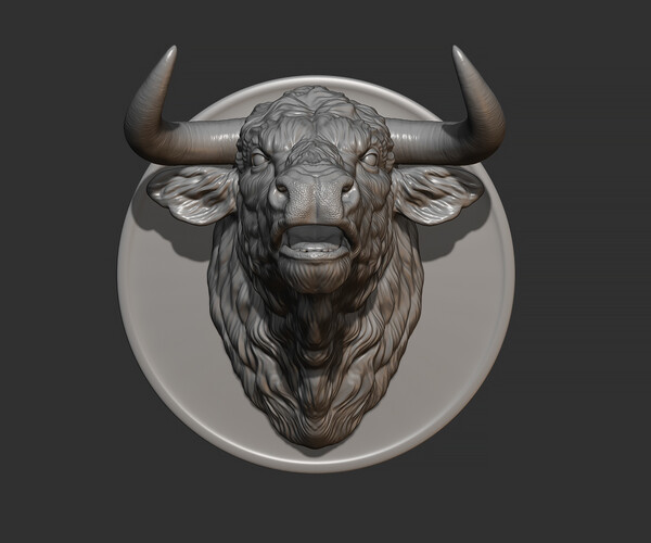 ArtStation - Bull head bellows | Resources