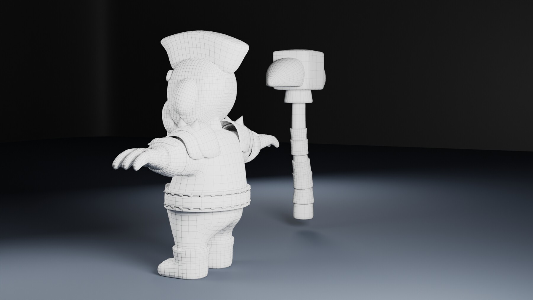 ArtStation - Hobbit Character Stylized Low-poly 3D model | Game Assets