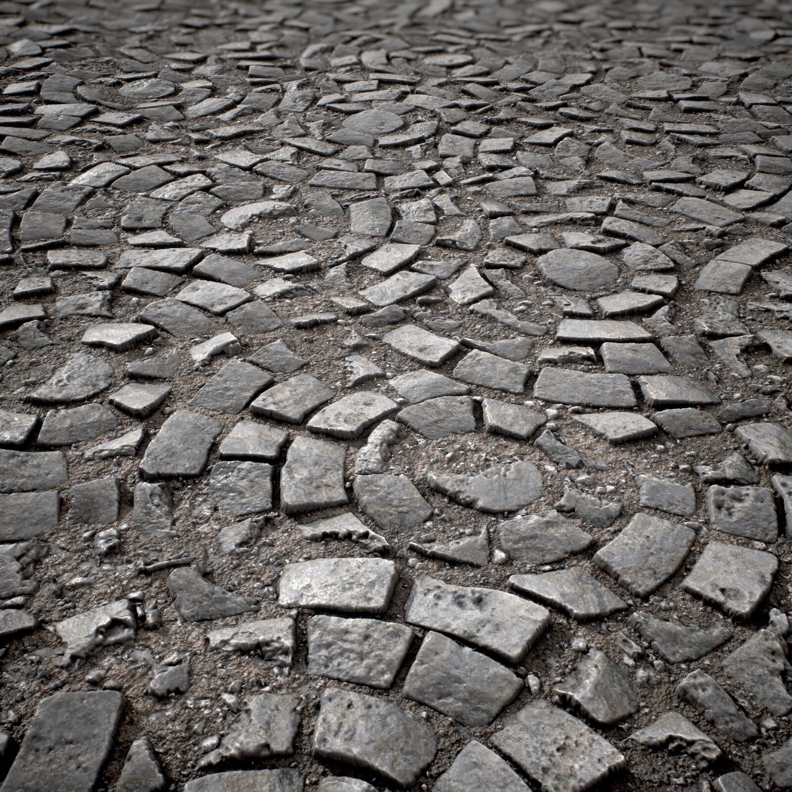 ArtStation - Medieval cobblestone 4K PBR textures | Game Assets