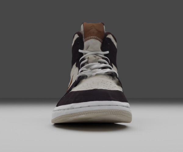 ArtStation - Jordan 1 Mid SE Brown Basalt Oatmeal (W) | Game Assets