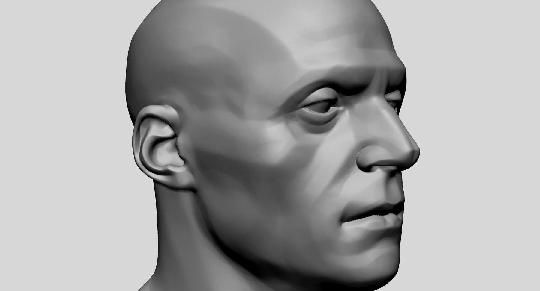 ArtStation - Male Head Planes and Different Shapes | Resources